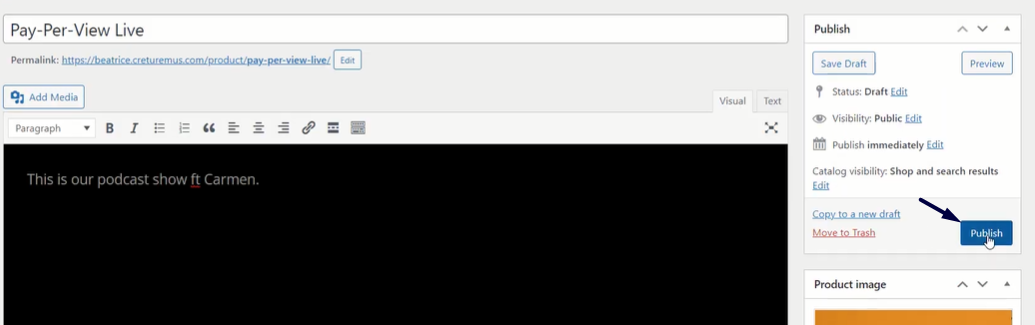 Pay-Per-View Live Channel – WpStream Documentation